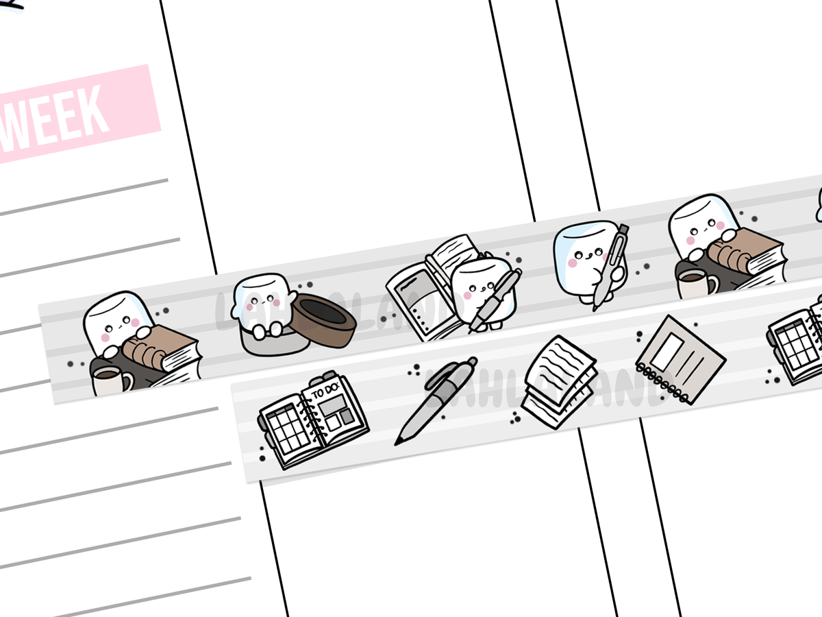 Tripp Stationery Washi Strips – Lahlaland - Printable Planner Stickers