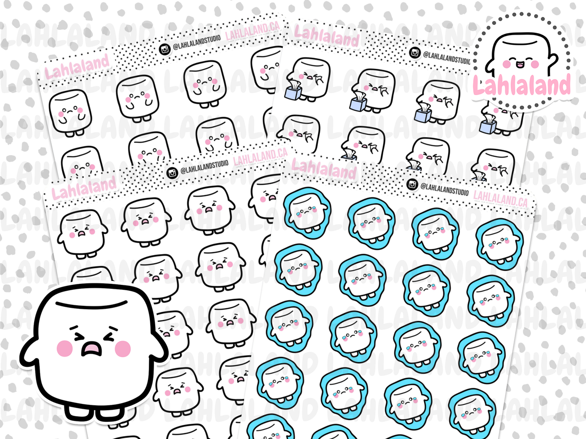 Sad/Upset - Tripp – Lahlaland - Printable Planner Stickers
