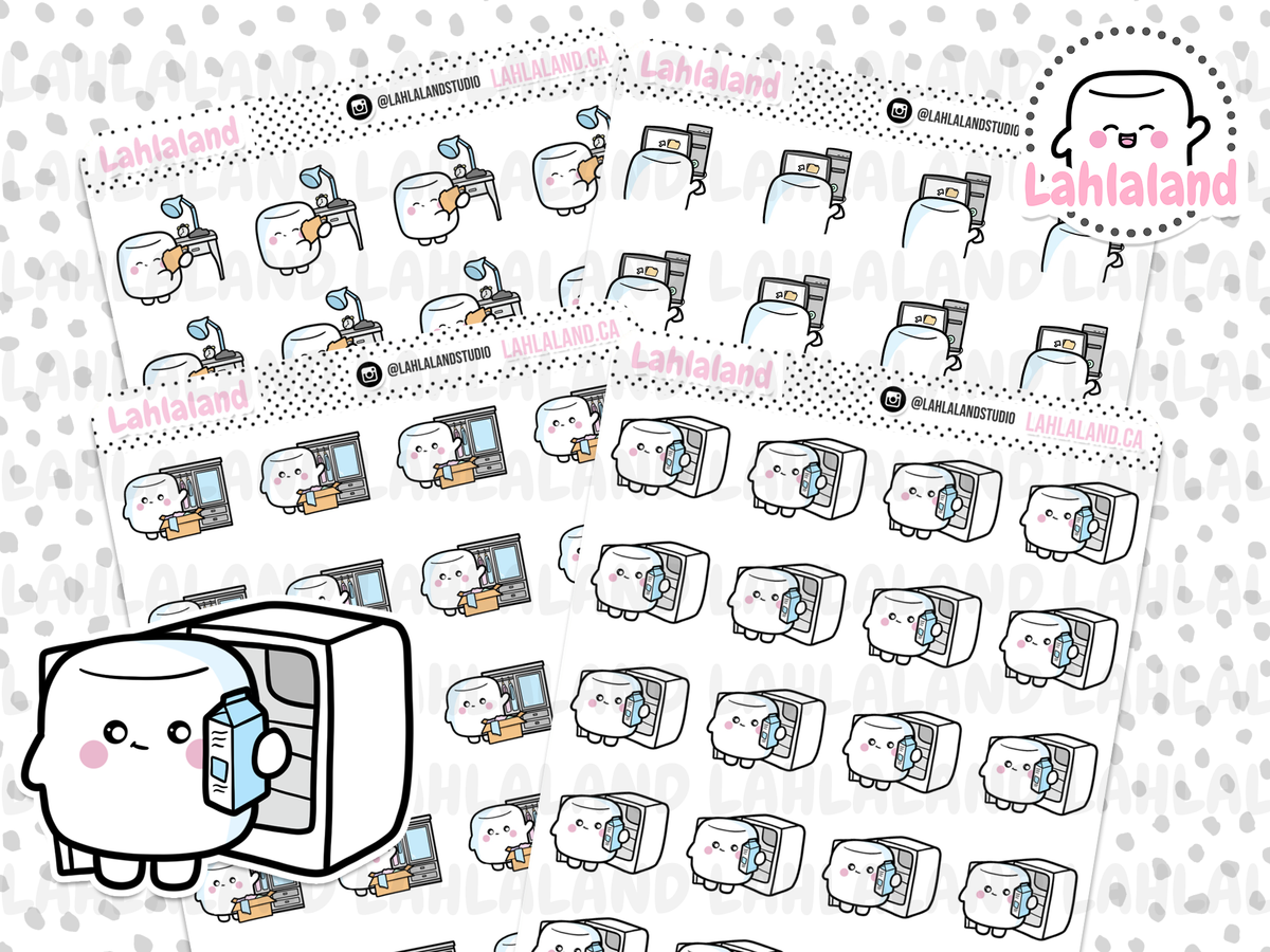 Declutter - Tripp – Lahlaland - Printable Planner Stickers